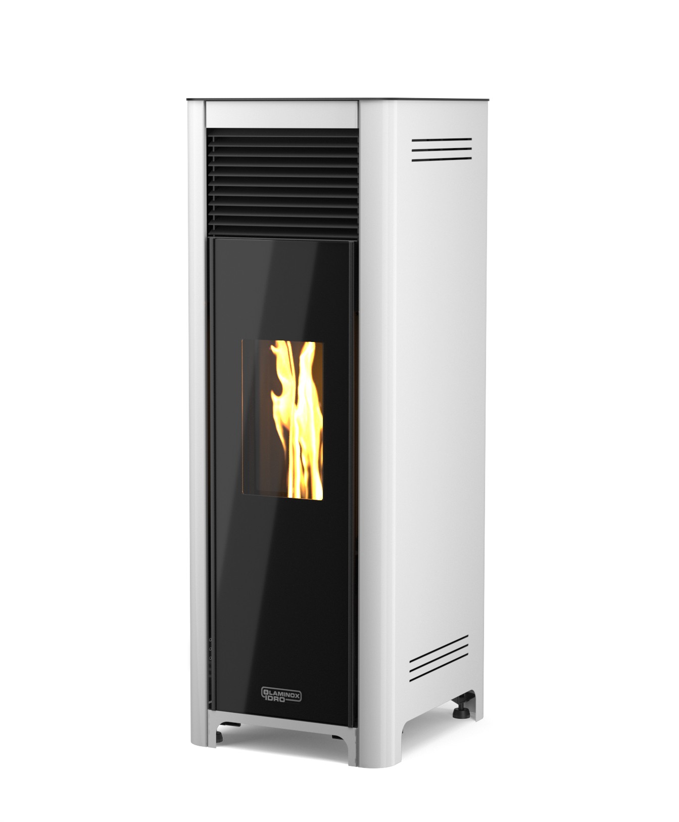 stromloser Pelletofen Lydia 10 Natural - Farbe bronze | Pelletöfen ...